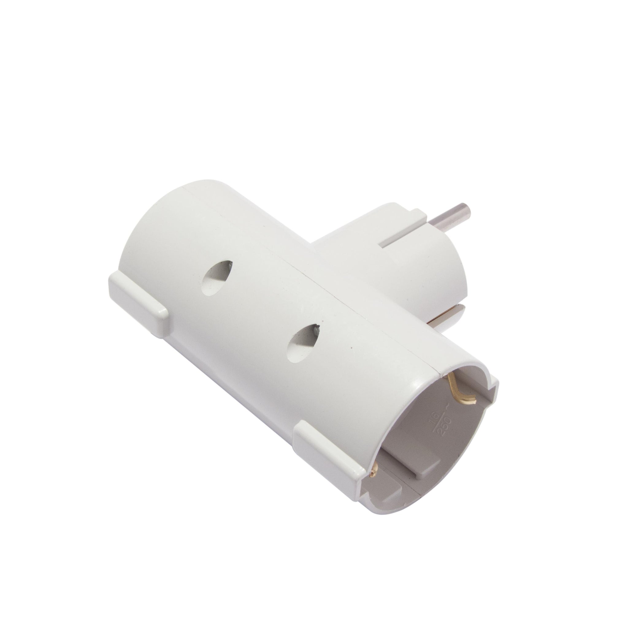 Side terminal block 2 x 16 A - White (SCH)