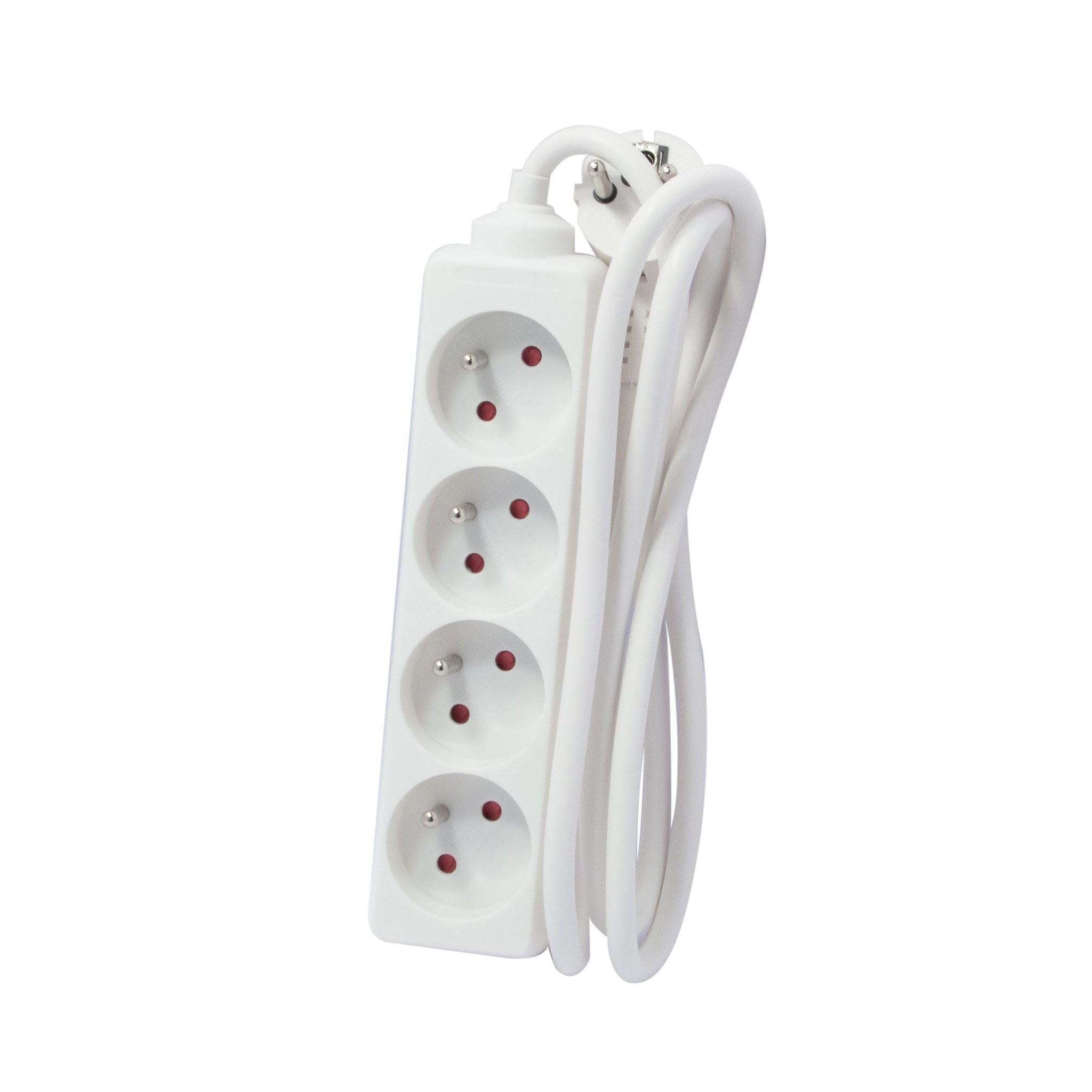 White power strip 4 x 16 A - 3 m