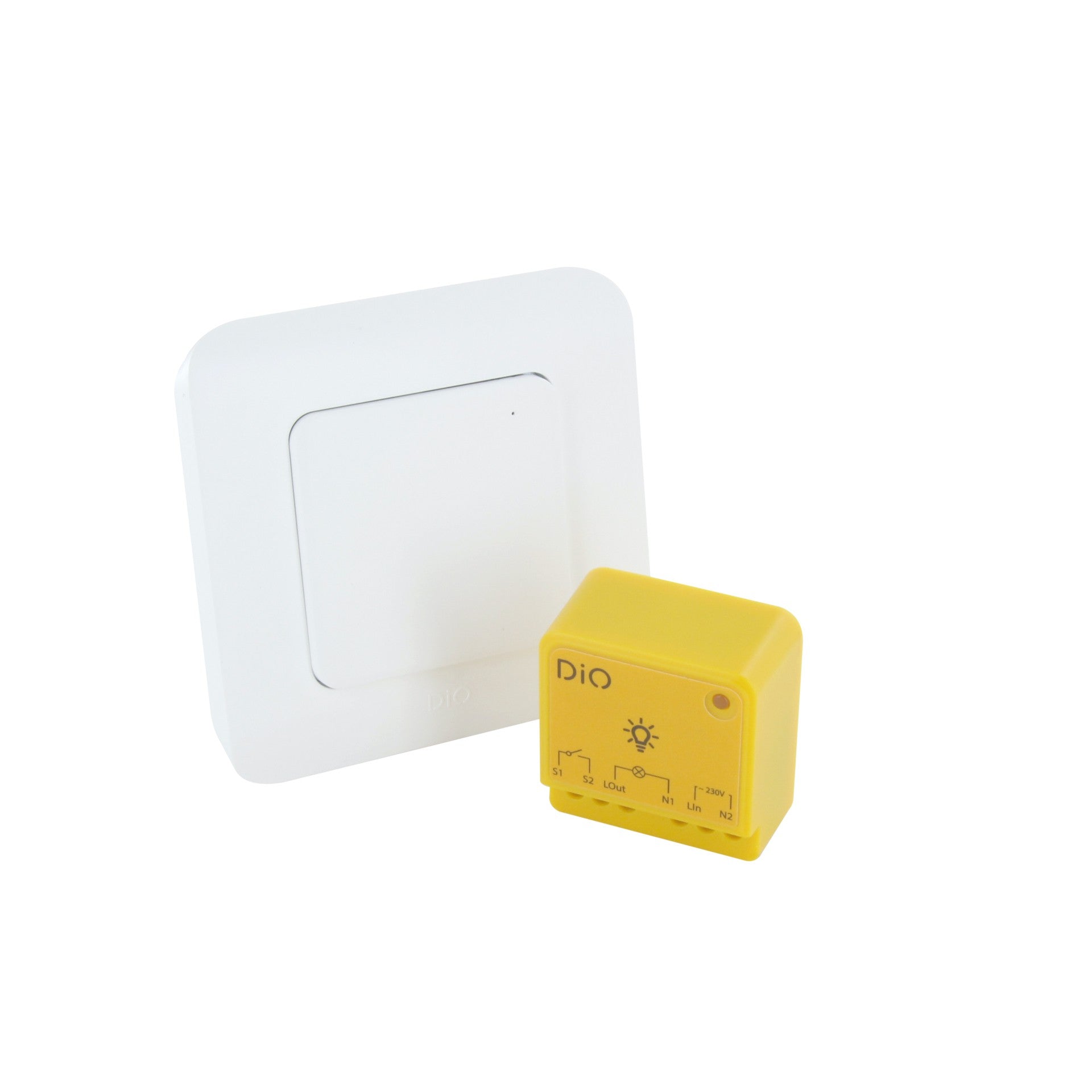 DiO wireless switch and lighting module kit (433Mhz / Zigbee / BLE)