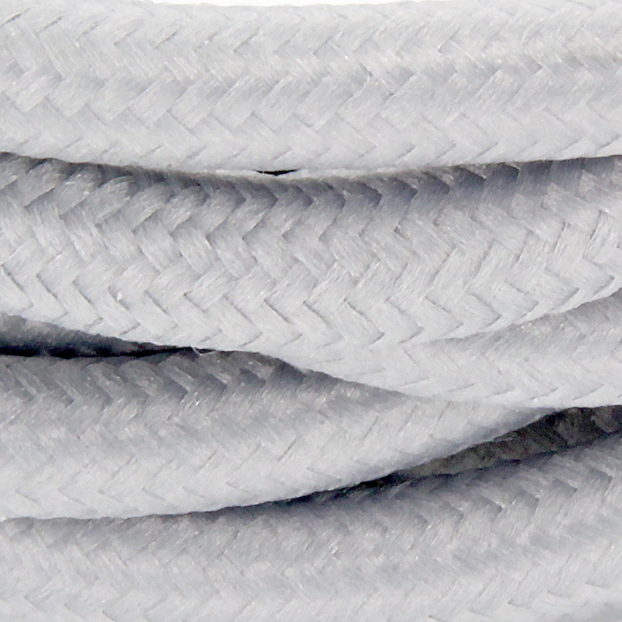 Grey fabric cable 3 m