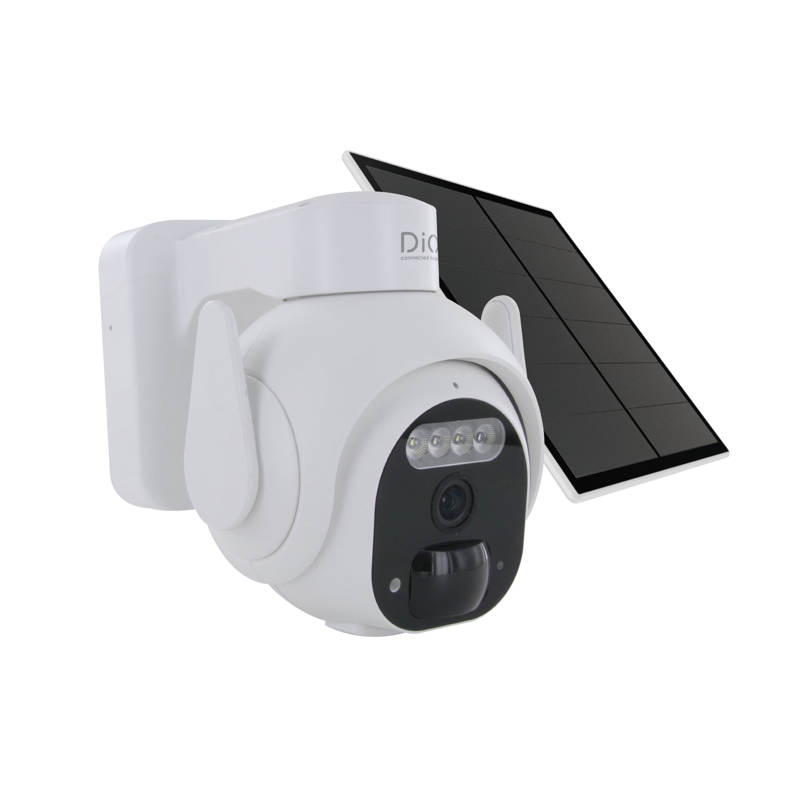 Caméra WiFi rotative d’extérieure sans fil avec panneau solaire